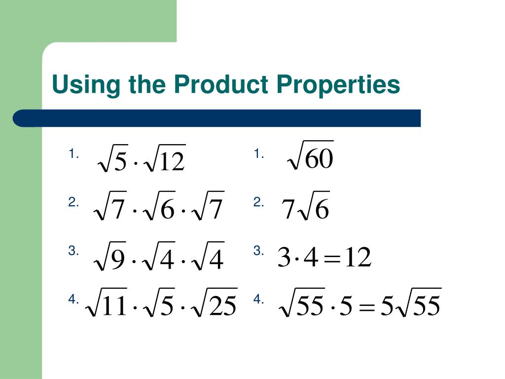 PPT - 11-3 Simplifying Radical Expressions PowerPoint Presentation ... PPT - 11-3 Simplifying Radical Expressions PowerPoint Presentation ...