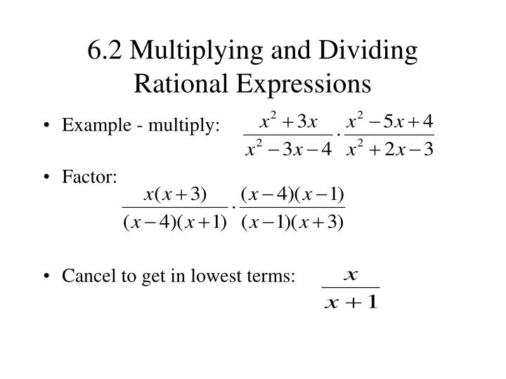 PPT - 6.1 The Fundamental Property of Rational Expressions PowerPoint ...