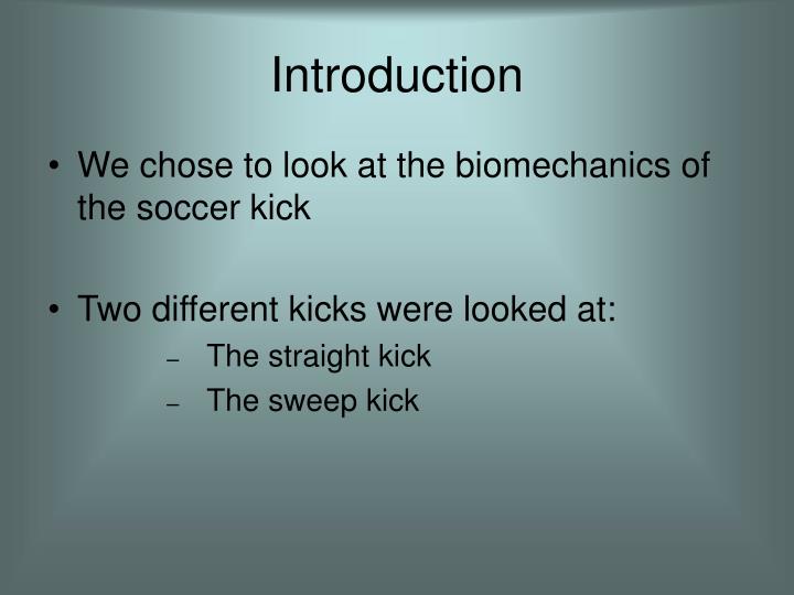 PPT - 3D-Biomechanical Analysis of the Soccer Kick PowerPoint ...