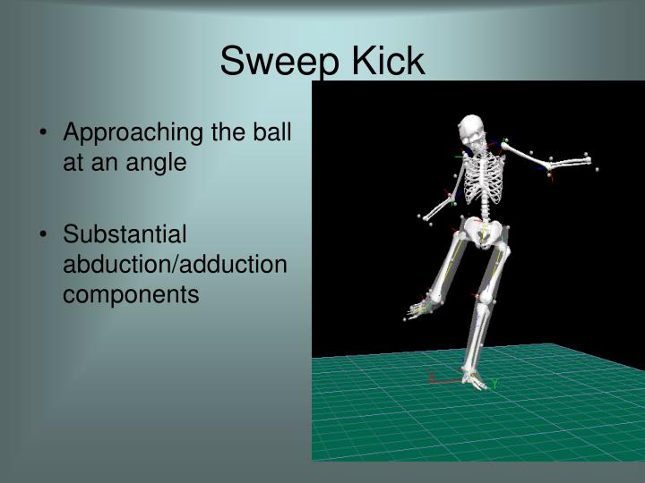 PPT - 3D-Biomechanical Analysis of the Soccer Kick PowerPoint ...