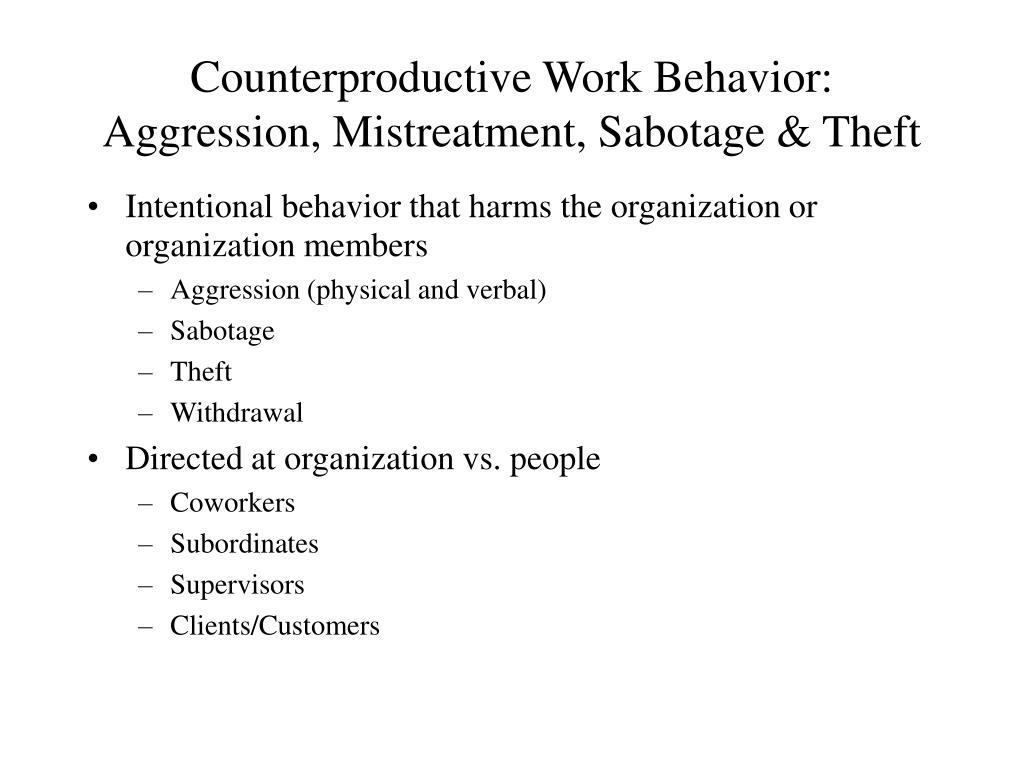 PPT - Industrial and Organizational Psychology Productive and ...