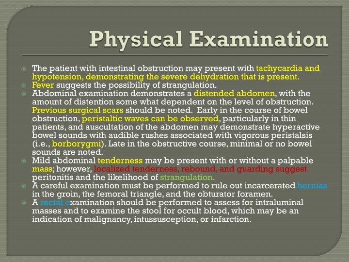 PPT - Intestinal obstruction PowerPoint Presentation - ID:317919
