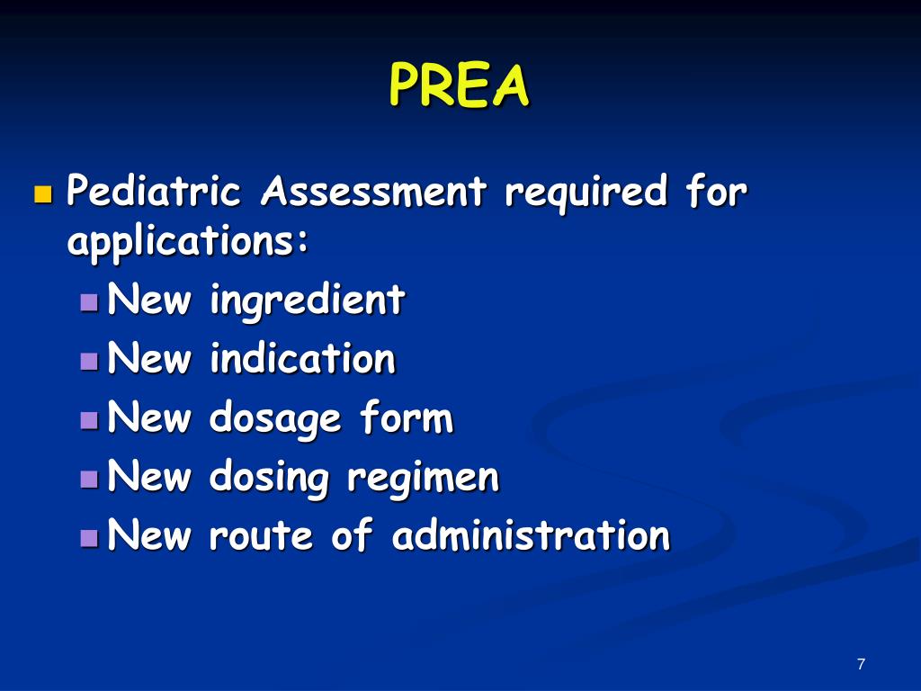PPT - Pediatric Research Equity Act June 9, 2004 PowerPoint ...