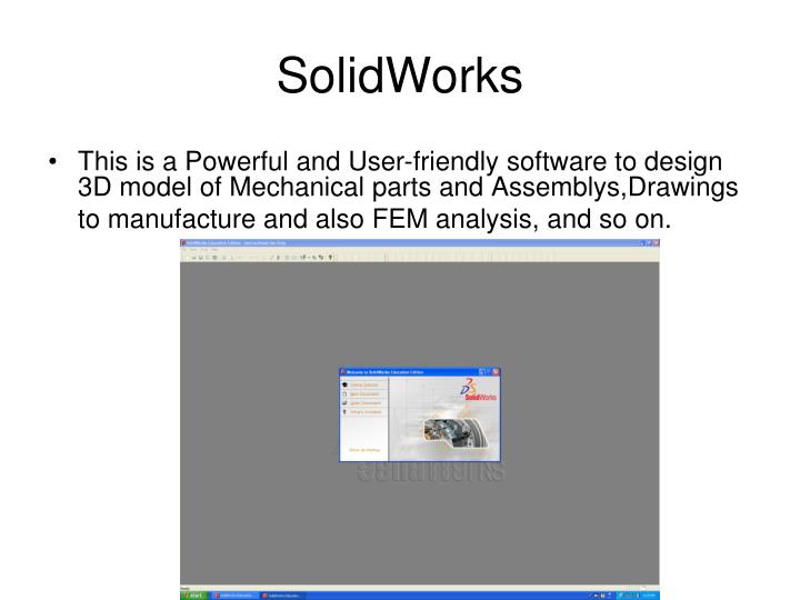 PPT - SolidWorks PowerPoint Presentation, free download - ID:318569
