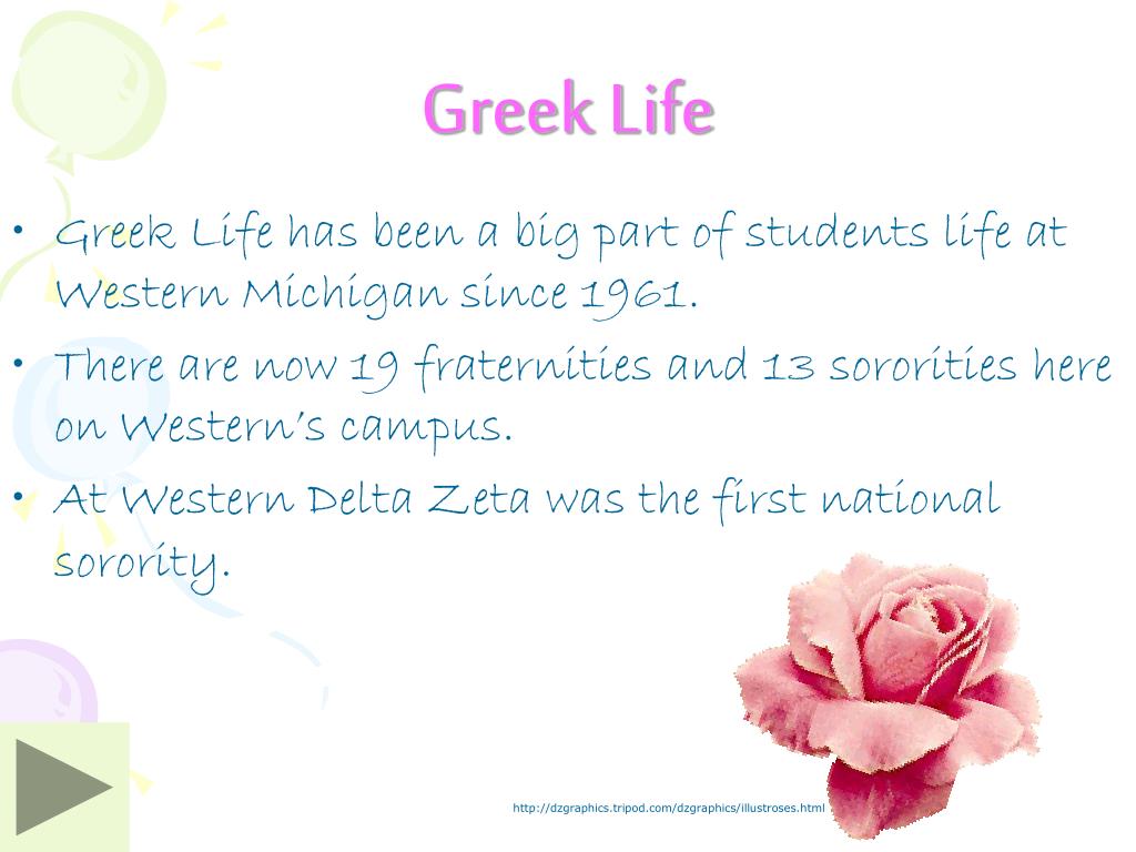 PPT - History Of Greek Life At Western Michigan University PowerPoint ...