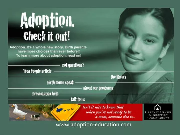 PPT - adoption-education PowerPoint Presentation, free download - ID:320158