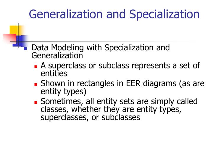 PPT - Enhanced Entity-Relationship (EER) Model PowerPoint Presentation ...