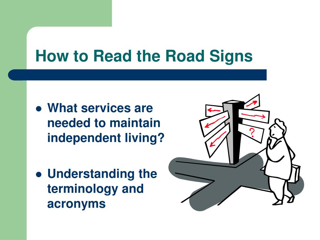 PPT - Services to Maintain Independent Living PowerPoint Presentation ...