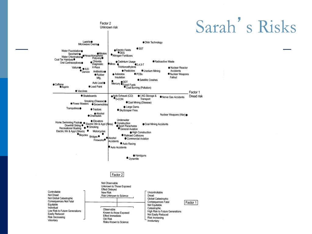 PPT - A Tribute To Sarah Lichtenstein Risk Perception PowerPoint ...