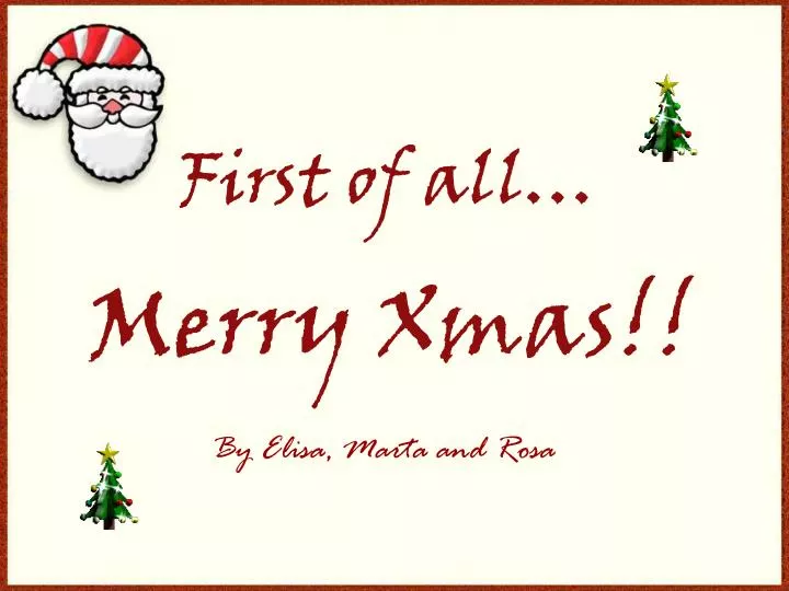 PPT - First of all… PowerPoint Presentation, free download - ID:323040