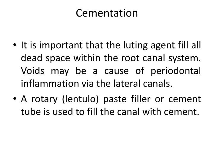 PPT - RESTORATION OF ENDODONTICALLY TREATED TOOTH PowerPoint ...
