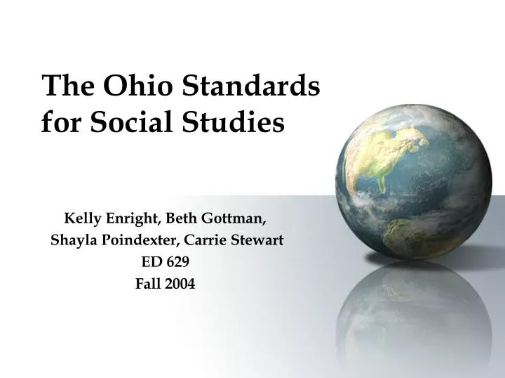 PPT The Ohio Standards For Social Studies PowerPoint Presentation ppt-the-ohio-standards-for-social-studies-powerpoint-presentation