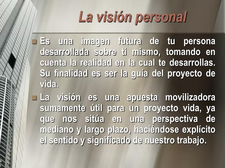 PPT - PROYECTO DE VIDA PowerPoint Presentation - ID:323704