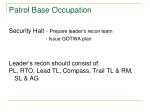 PPT - Patrol Base Operations PowerPoint Presentation - ID:324096