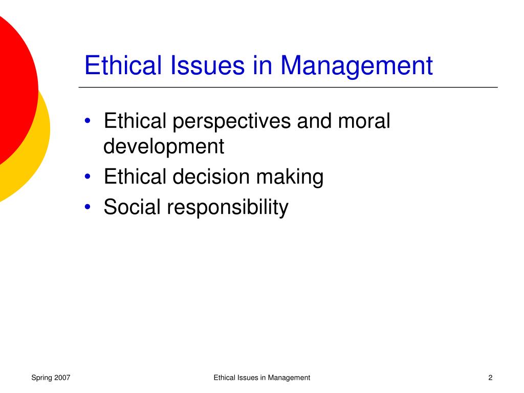 PPT - Ethical Issues in Management PowerPoint Presentation - ID:324741 PPT - Ethical Issues in Management PowerPoint Presentation - ID:324741