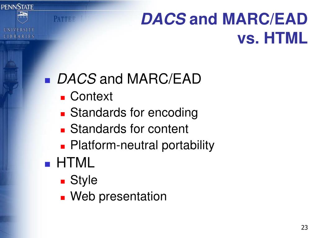 PPT - Moving Beyond APPM to a Global Standard: Using DACS for ...