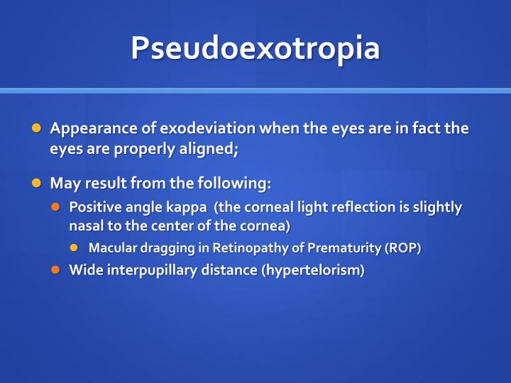 PPT - Horizontal strabismus – A review PowerPoint Presentation - ID:324993