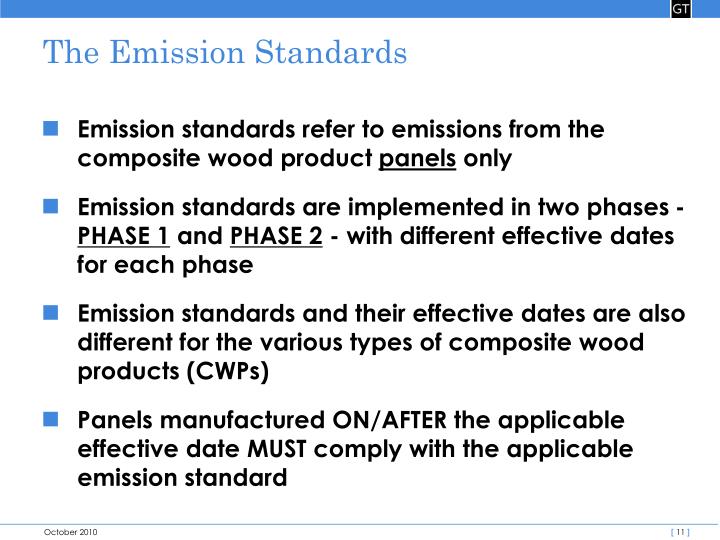 PPT - Composite Wood Products and Formaldehyde Emissions 101: From ...