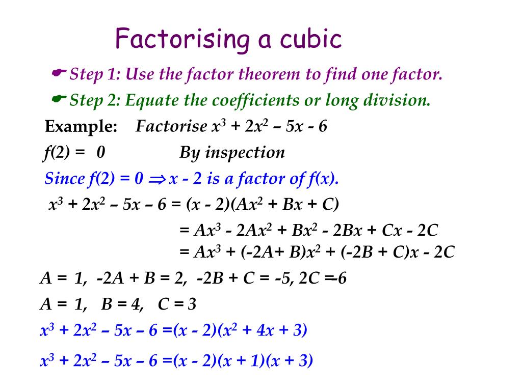 PPT The Factor Theorem PowerPoint Presentation Free Download ID 326155 PPT The Factor Theorem PowerPoint Presentation Free Download ID 326155