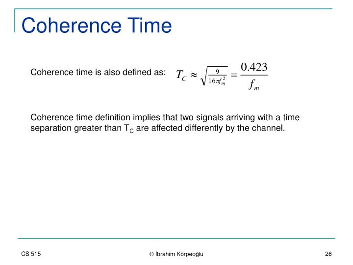 PPT - Mobile Radio Propagation - Small-Scale Fading and Multipath ...