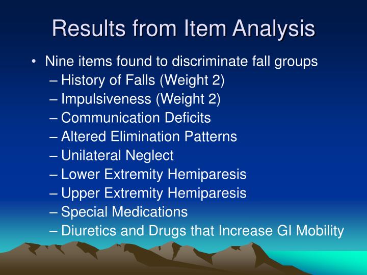 PPT - Marianjoy Rehabilitation Hospital Fall Risk Assessment Tool ...
