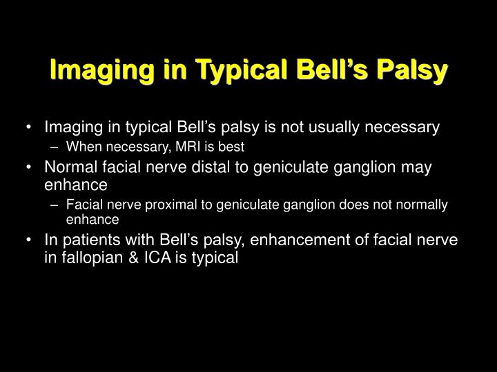 PPT - Imaging in Acute Facial Nerve Paralysis PowerPoint Presentation ...