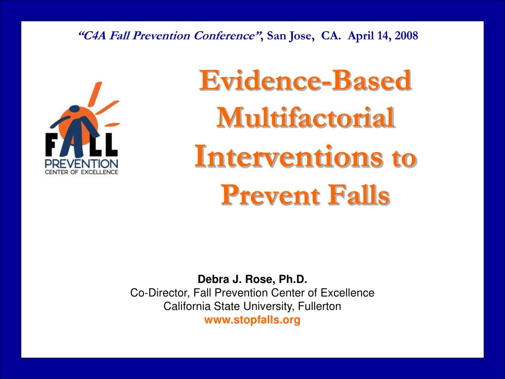 Ppt Evidence Based Multifactorial Interventions To Prevent Falls Powerpoint Presentation Id