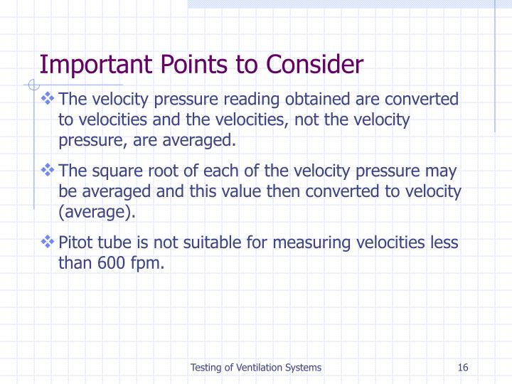 PPT - Testing of Ventilation Systems PowerPoint Presentation - ID:327380