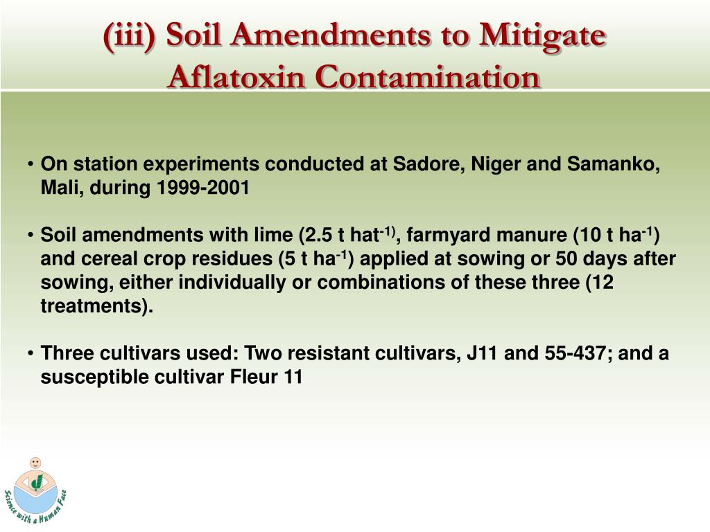 Ppt Pre And Postharvest Management Of Aflatoxin Contamination In
