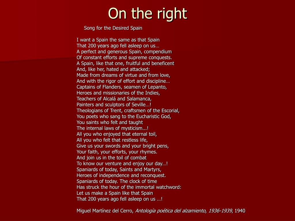PPT - Spanish Civil War poetry PowerPoint Presentation, free download ...