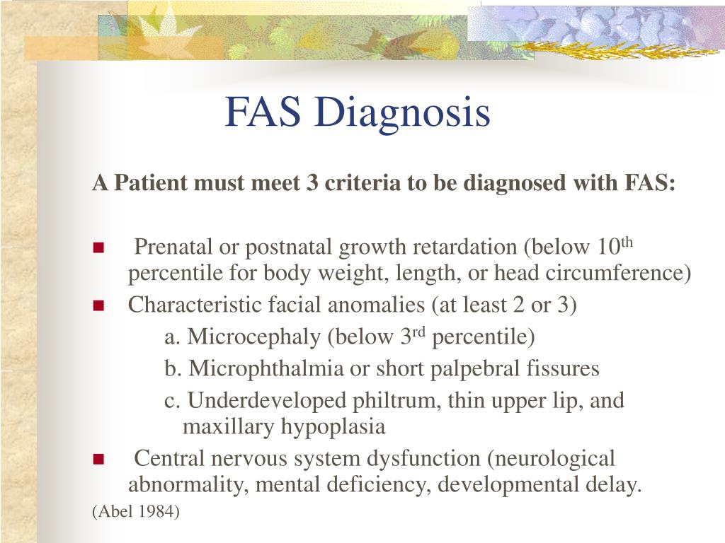 PPT - Fetal Alcohol Syndrome PowerPoint Presentation, free download ...