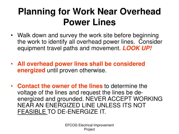 PPT - Electrical Hazards Awareness Briefing Awareness Working Near ...