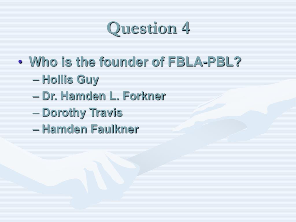 PPT - FBLA-PBL Trivia Game PowerPoint Presentation, free download - ID ... PPT - FBLA-PBL Trivia Game PowerPoint Presentation, free download - ID ...