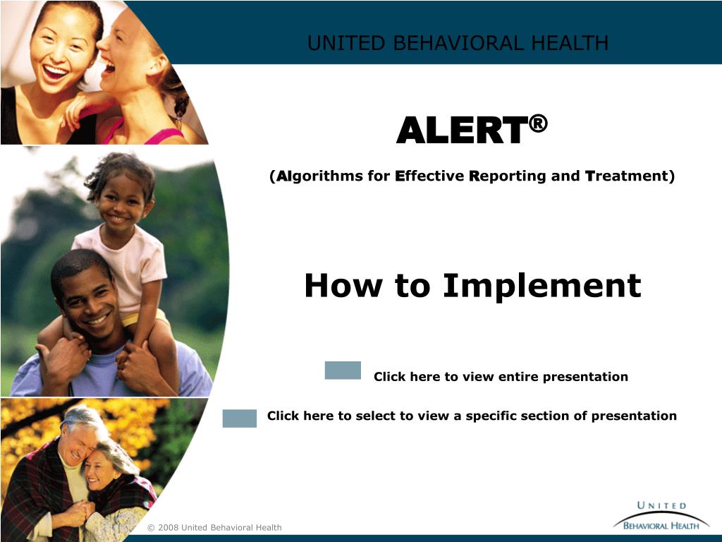 PPT - UNITED BEHAVIORAL HEALTH PowerPoint Presentation, free download ...