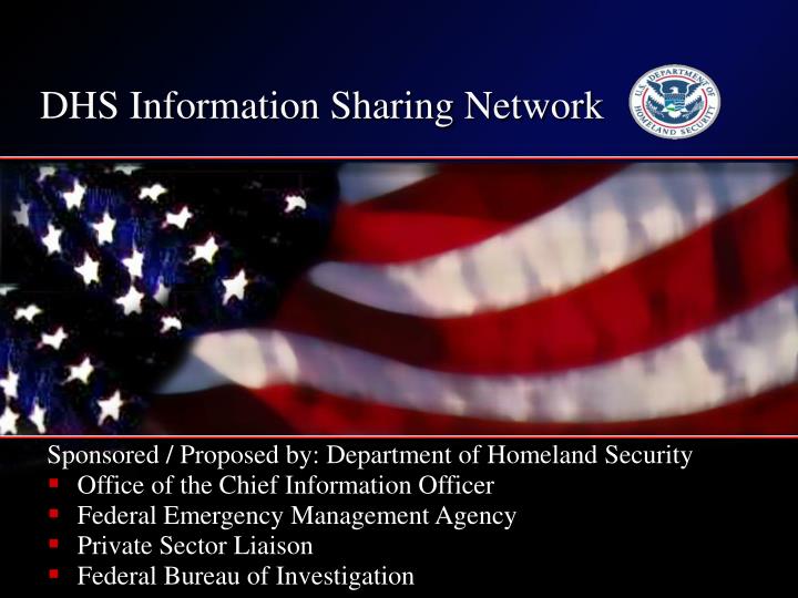 PPT - DHS Information Sharing Network PowerPoint Presentation, free ...