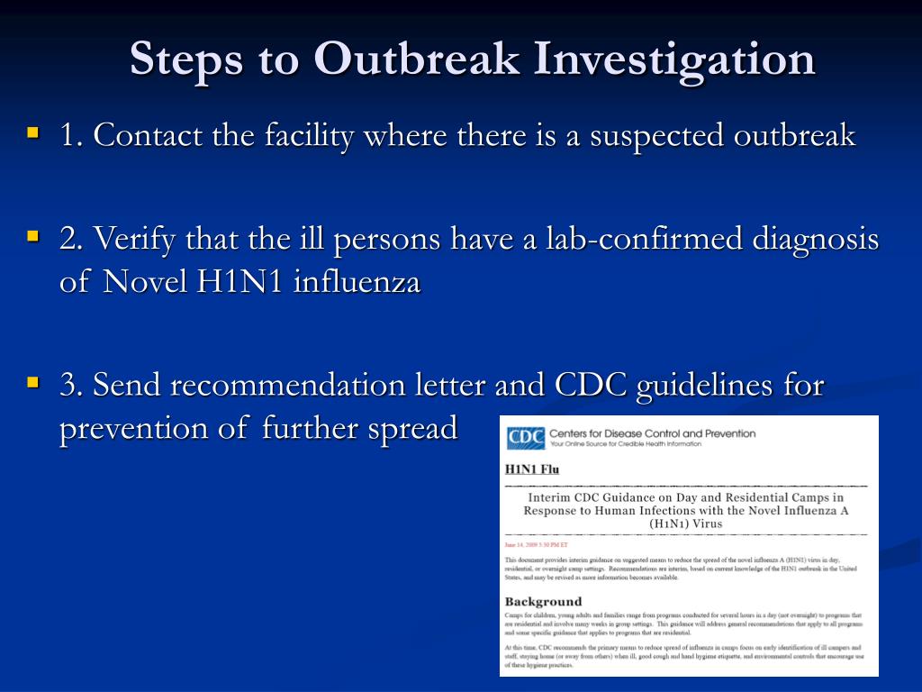 PPT - Novel H1N1 Influenza A Investigation PowerPoint Presentation ...