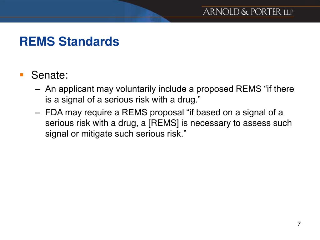 PPT - Drug Safety and FDA “Revitalization” Legislation PowerPoint ...