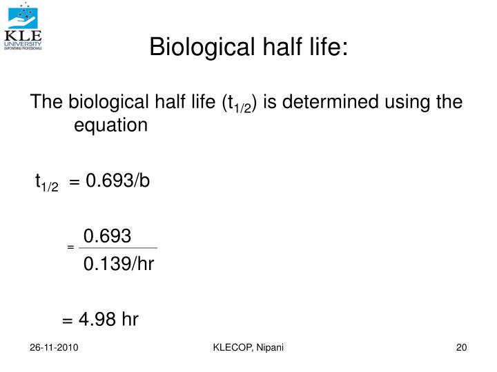 PPT - Pharmacokinetics Calculations PowerPoint Presentation - ID:329325