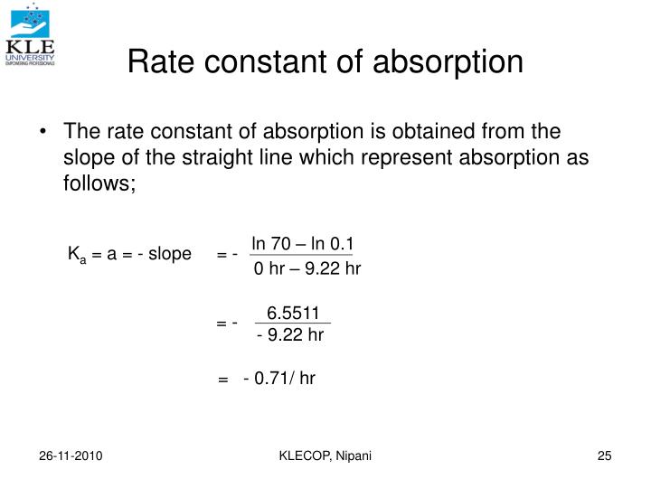 PPT - Pharmacokinetics Calculations PowerPoint Presentation - ID:329325