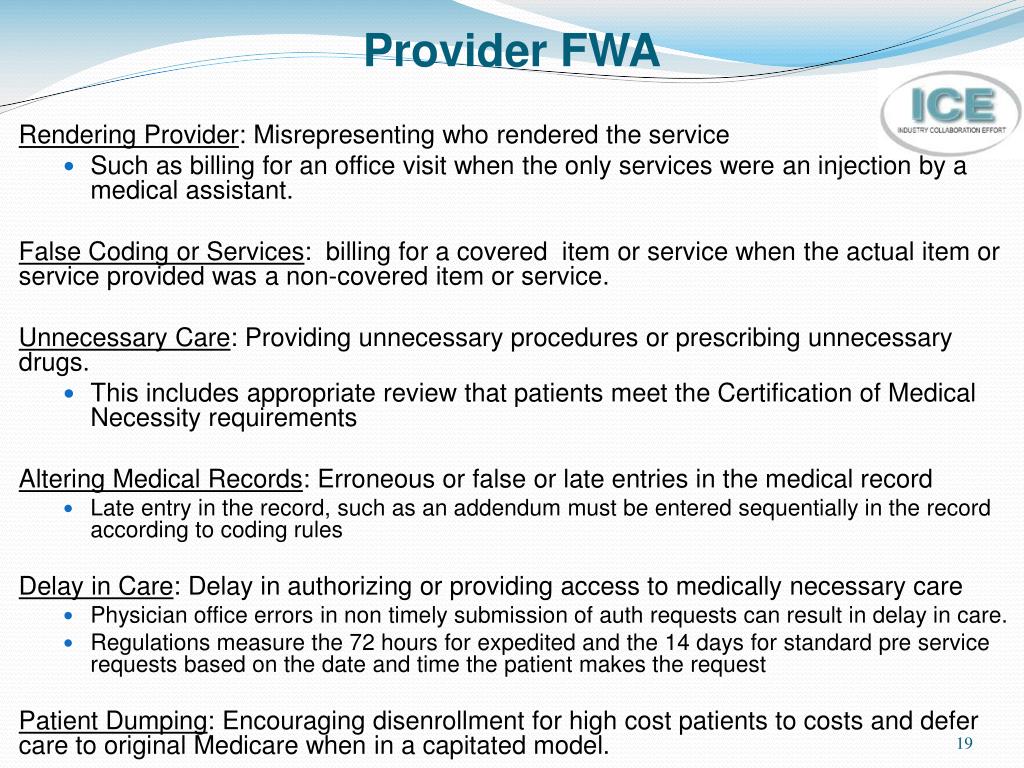 PPT - Medicare Compliance and Fraud, Waste and Abuse (FWA) Training ...