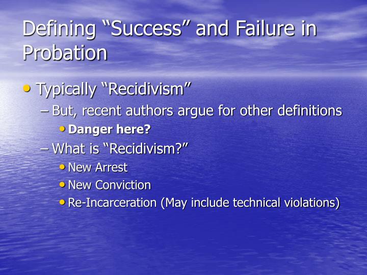 PPT - Probation Effectiveness PowerPoint Presentation - ID:329640