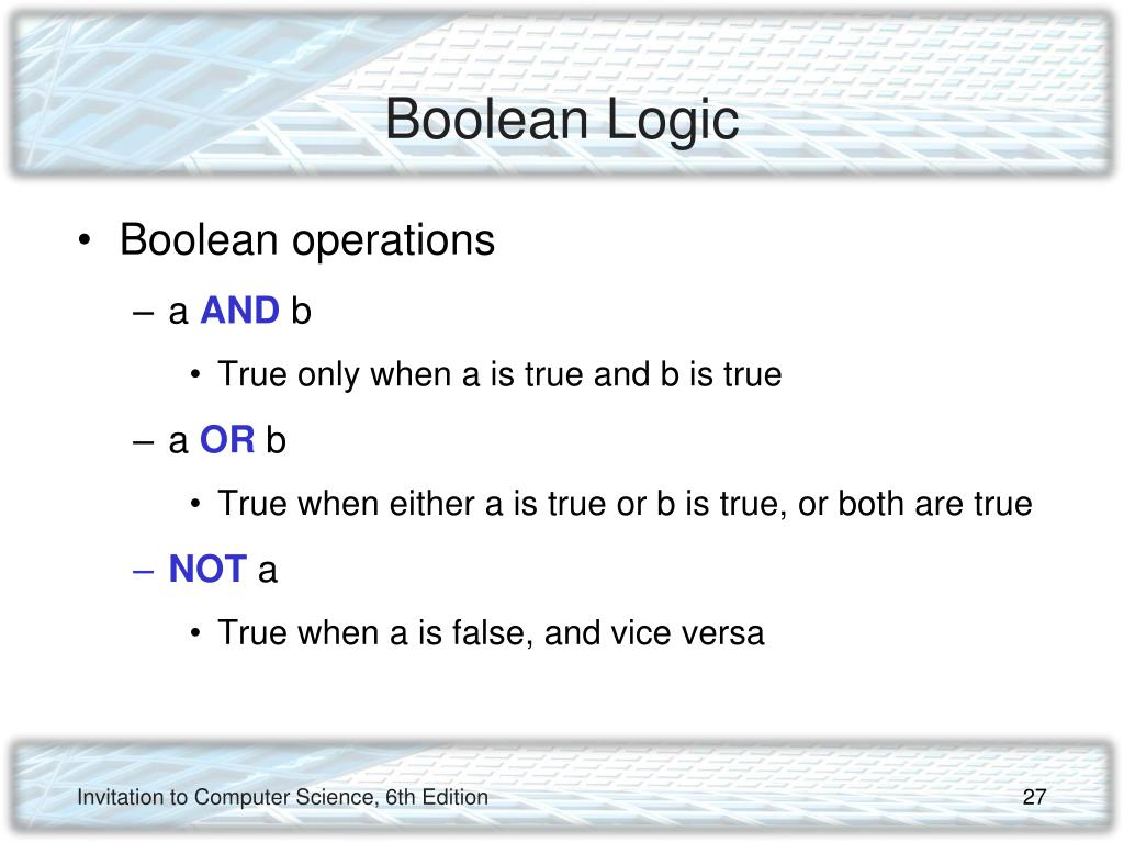 Ppt Chapter 4 The Building Blocks Binary Numbers Boolean Logic And Gates Powerpoint