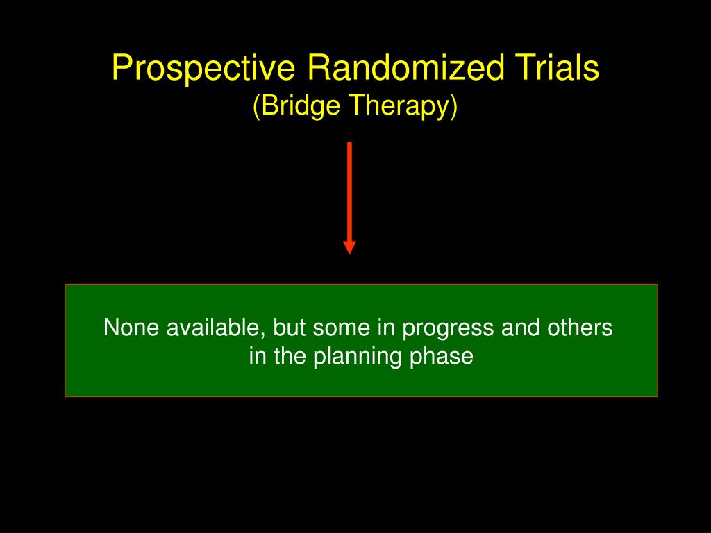 PPT - Bridge Therapy: Peri-operative Anticoagulation Management Amjad ...