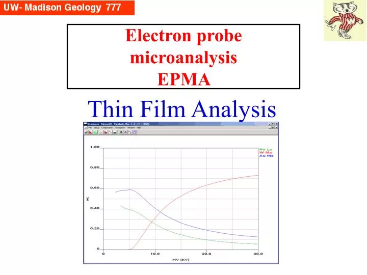 PPT - Electron probe microanalysis EPMA PowerPoint Presentation, free download - ID:331569