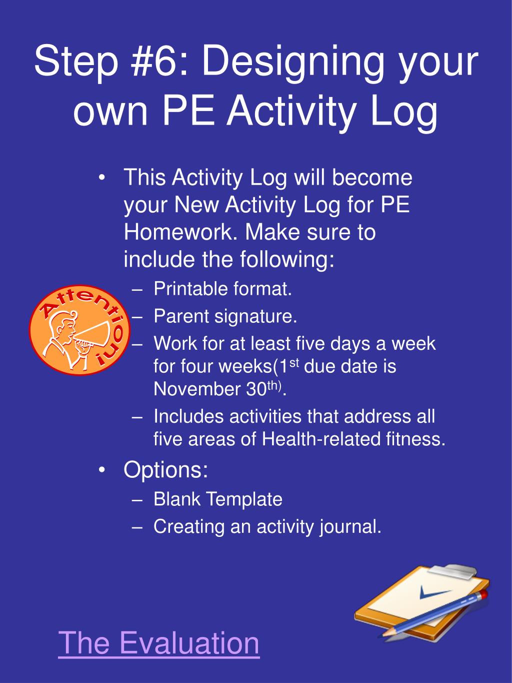 PPT - My Personal Fitness Plan PowerPoint Presentation, free download ...
