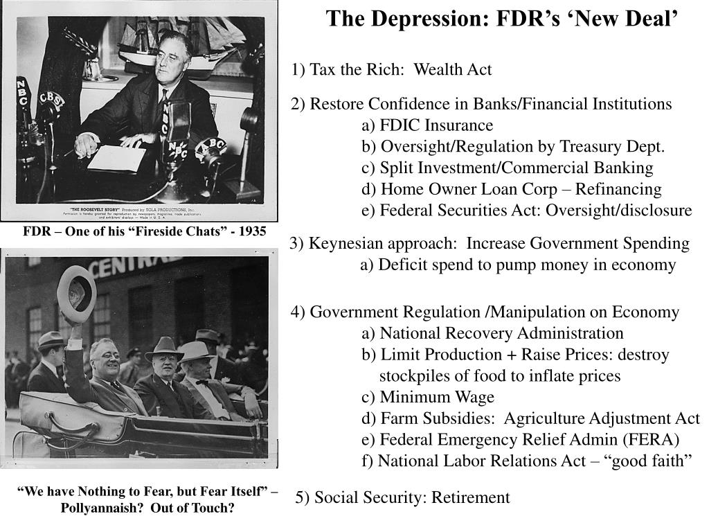 PPT - The Great Depression: FDR’s “New Deal” 1933-Today PowerPoint ...