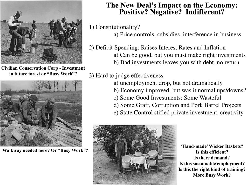 PPT - The Great Depression: FDR’s “New Deal” 1933-Today PowerPoint ...