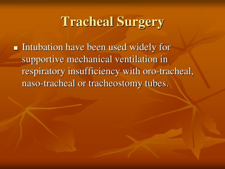PPT - Post-intubation tracheal stenosis and surgery PowerPoint ...