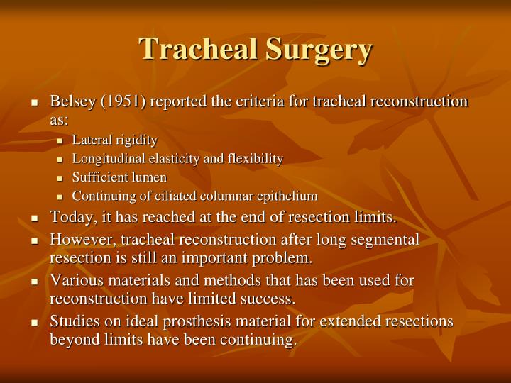 PPT - Post-intubation tracheal stenosis and surgery PowerPoint ...