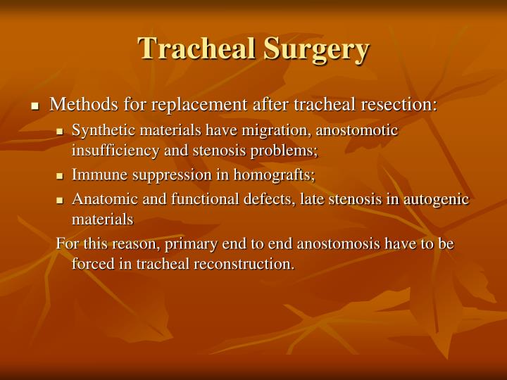 PPT - Post-intubation tracheal stenosis and surgery PowerPoint ...